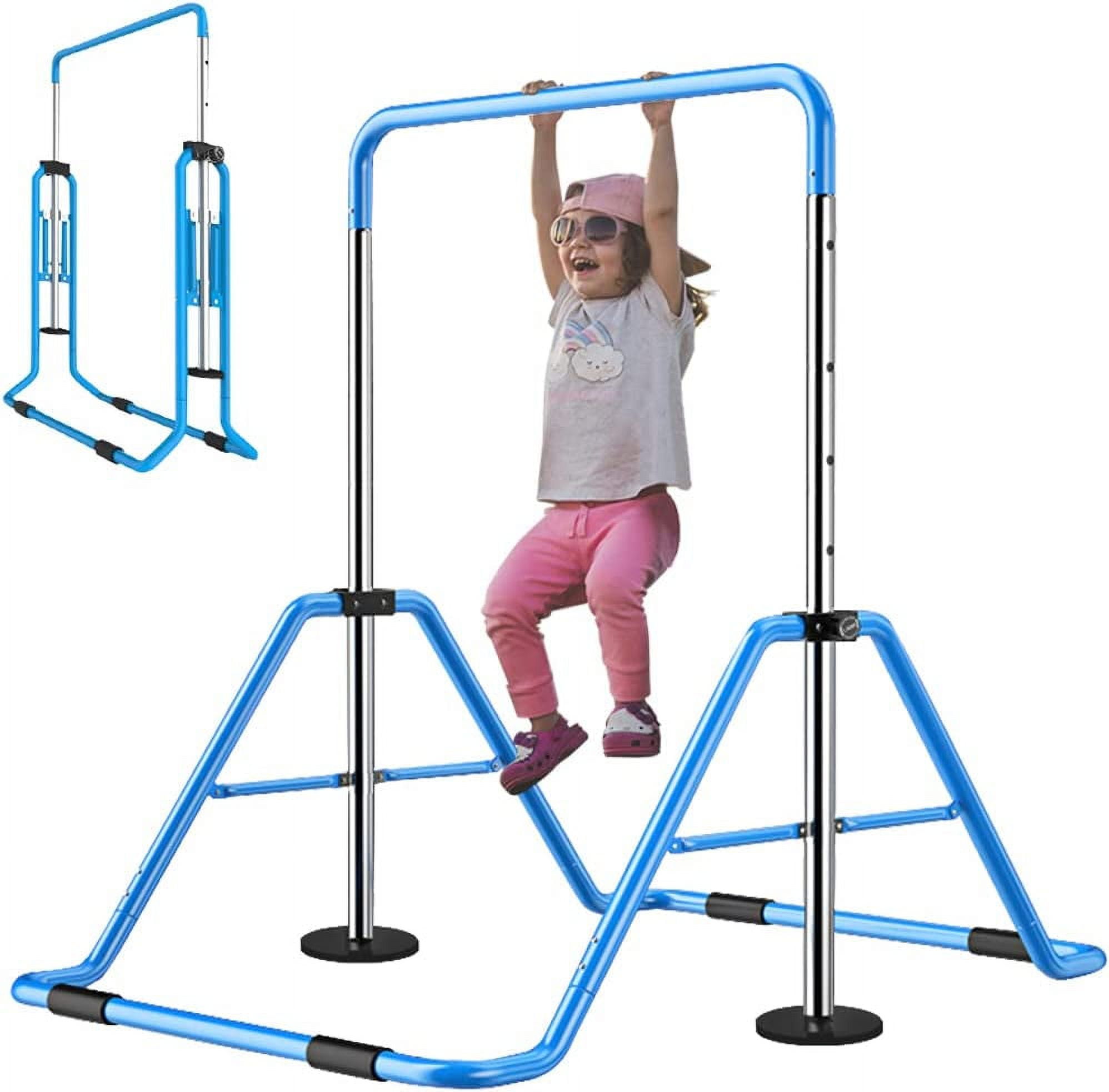 Lilypelle Gymnastics Bars Kids Kip Training Bars for home, Folding ...