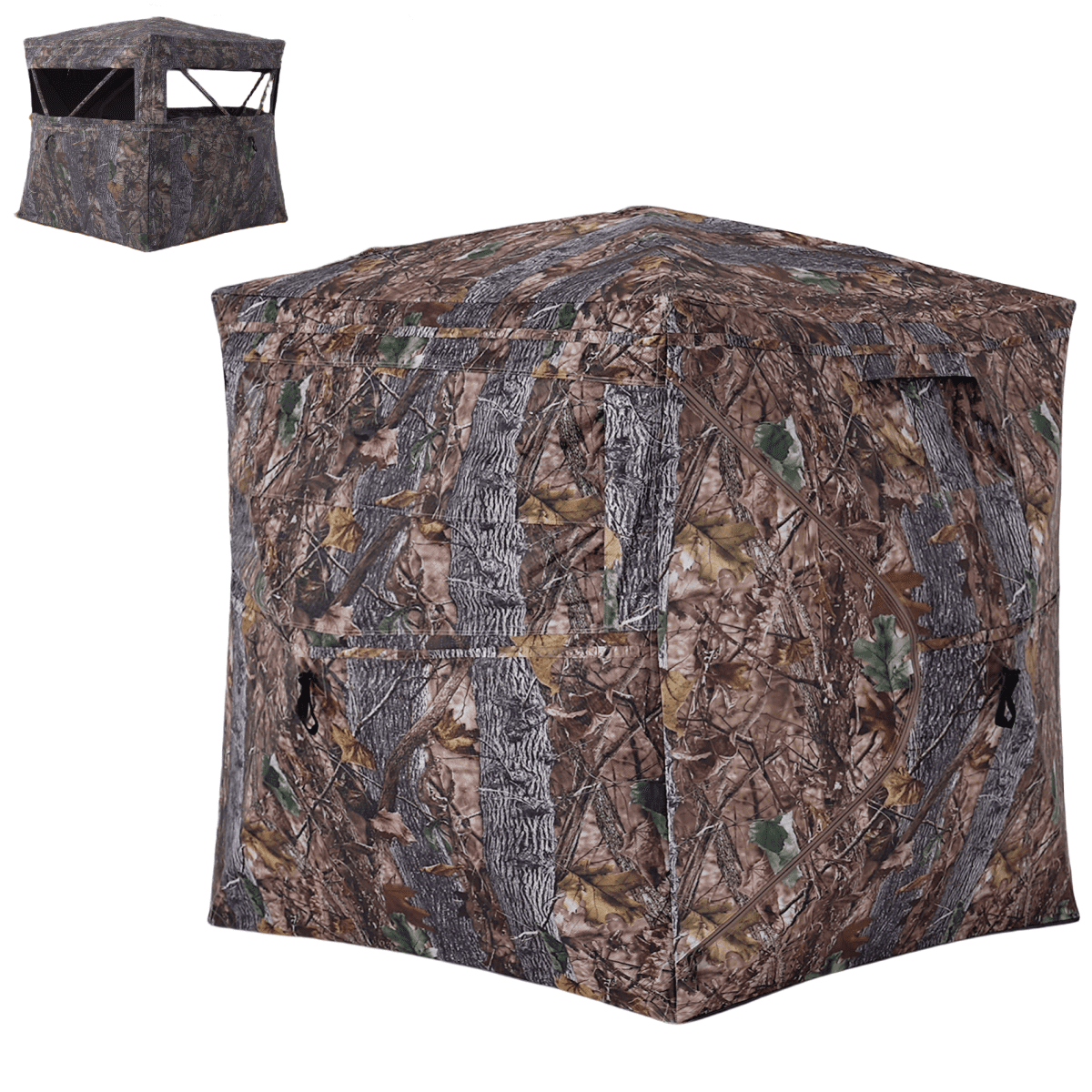 Lilypelle Hunting Blind, 2-3 Person Pop up Ground Blind, Portable ...