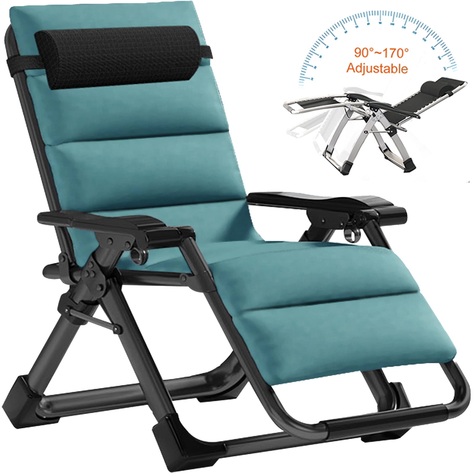 Lilypelle Zero Gravity Chair for Patio Lawn Beach Pool Outdoor ...