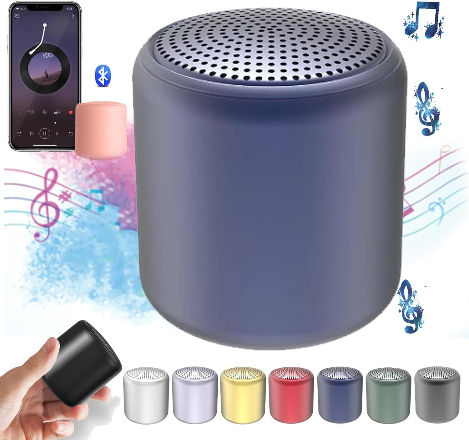 Lilyrhyme Sound Machine, Lilyrhyme, Portable Speaker in Macaroon Color ...
