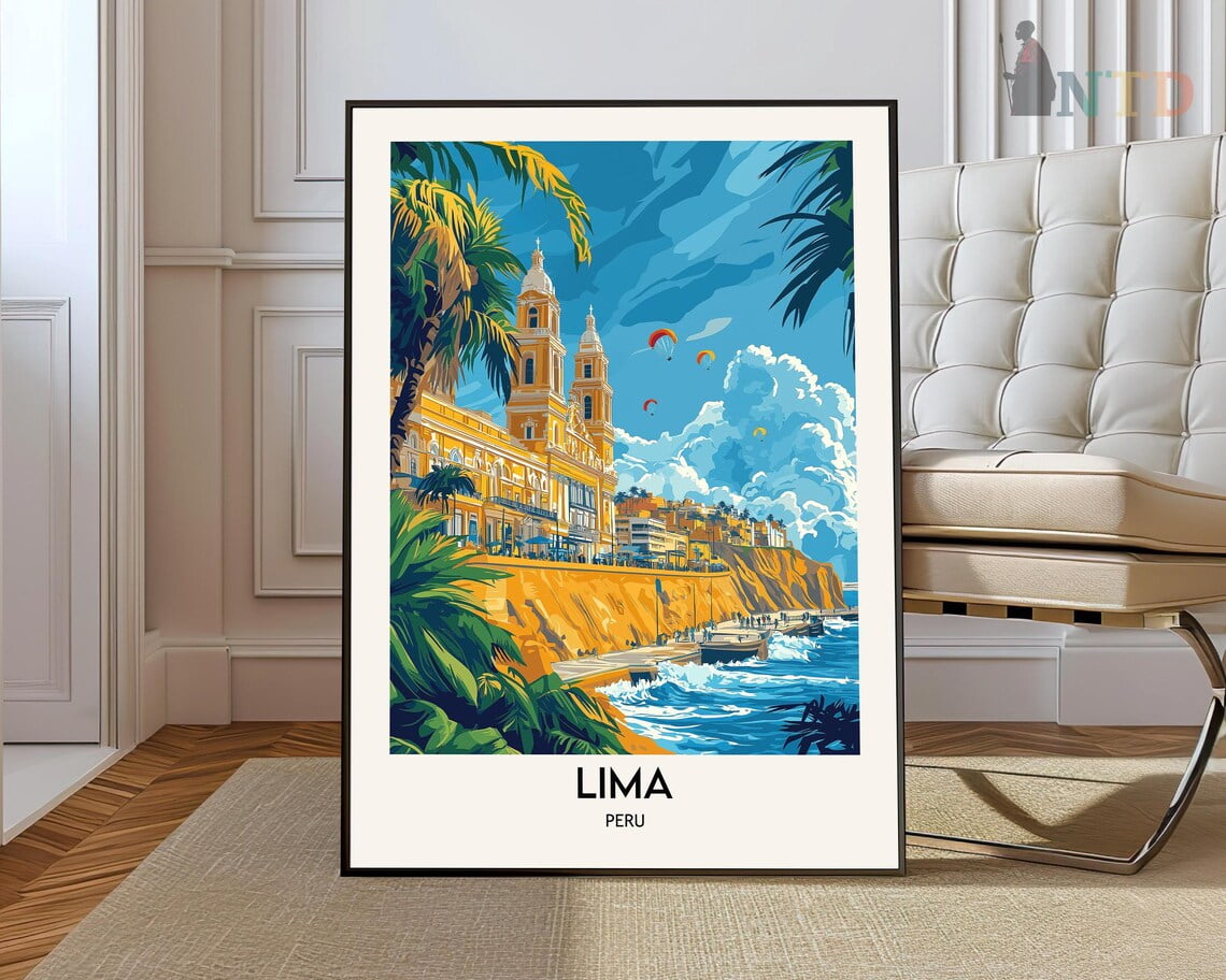 Lima Poster, Limalima Print, Lima Photo, Lima Poster Print, Lima Travel ...