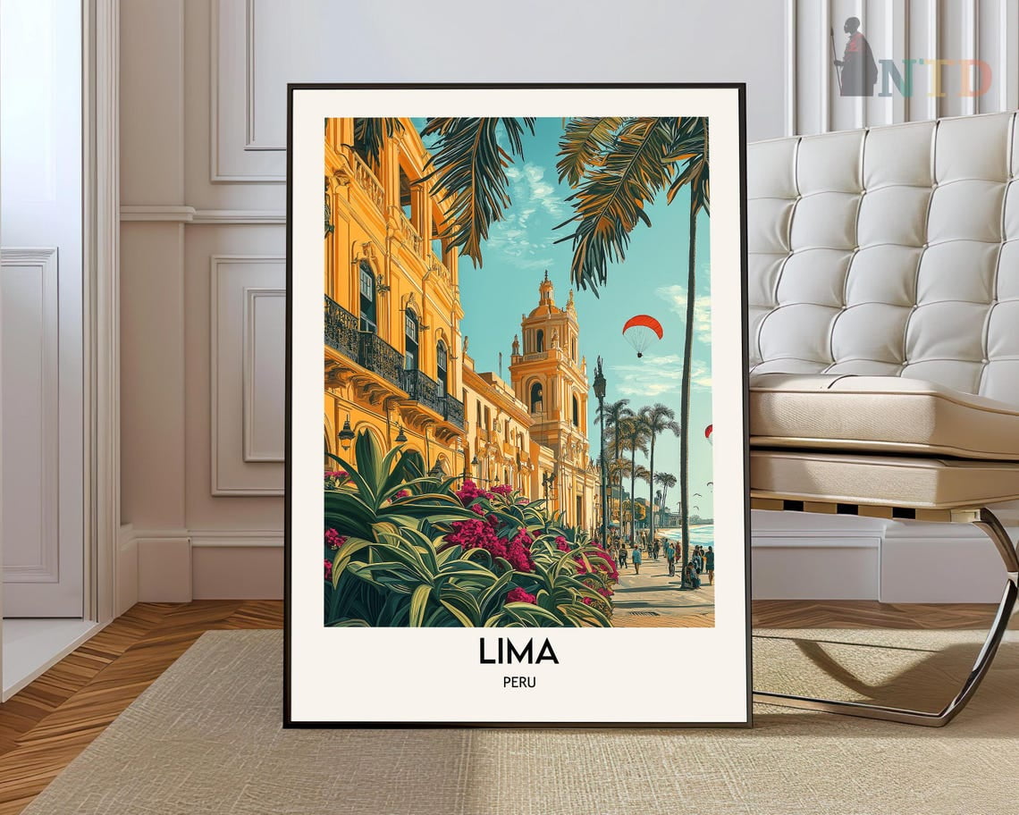 Lima Print, Lima Wall Art, Lima Poster, Lima Photo, Lima Poster Print ...