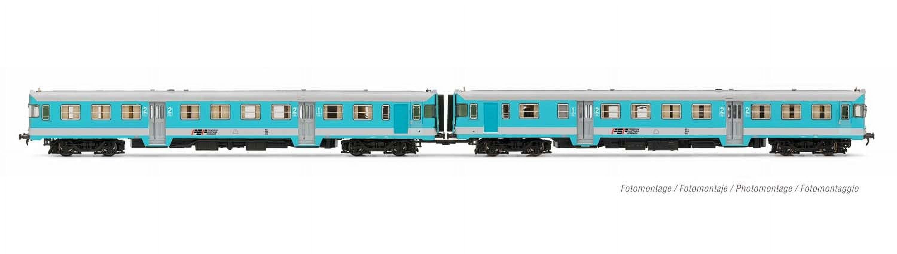 Lima Railway - Locos HL2656 FSF, 2-unit pack of diesel railcars ALn 668 ...