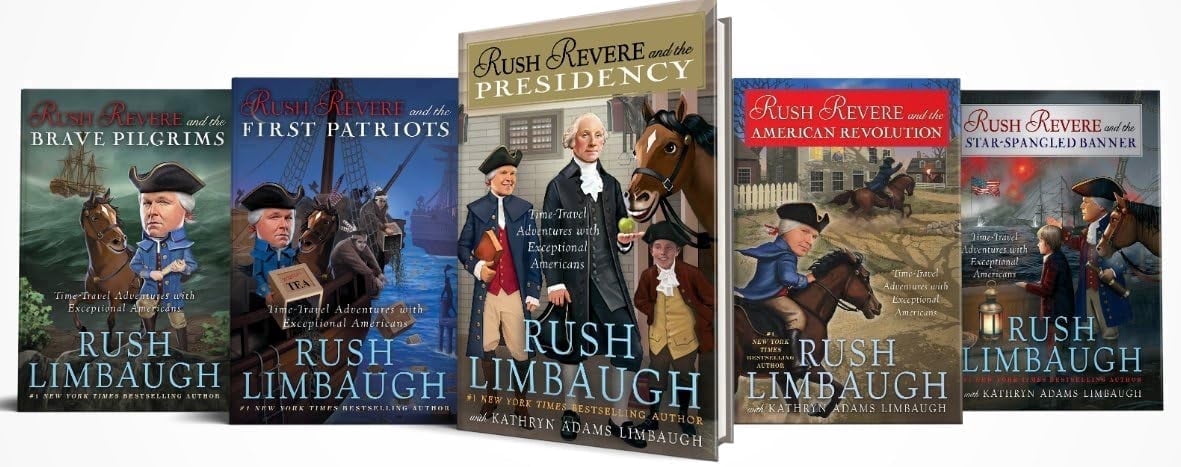 Limbaugh's 5-book RUSH REVERE Series - Rush Revere and the . . . Brave ...