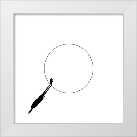 Limberg, Huib 12x12 White Modern Wood Framed Museum Art Print Titled ...