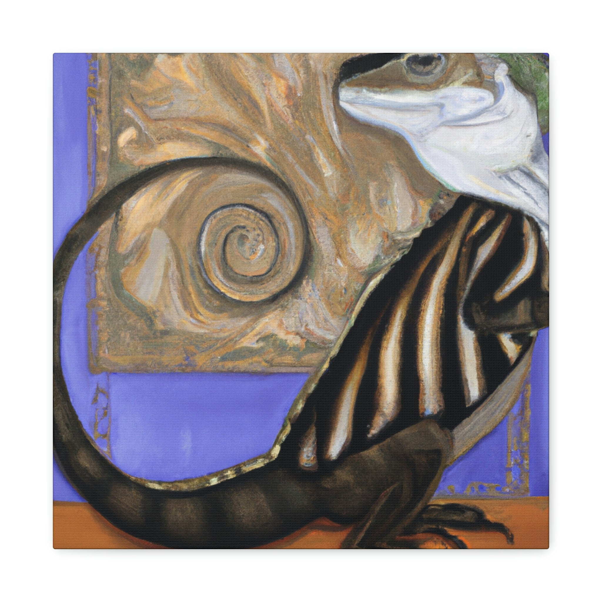 "Limbless Lavish Lizard" - Canvas - Walmart.com