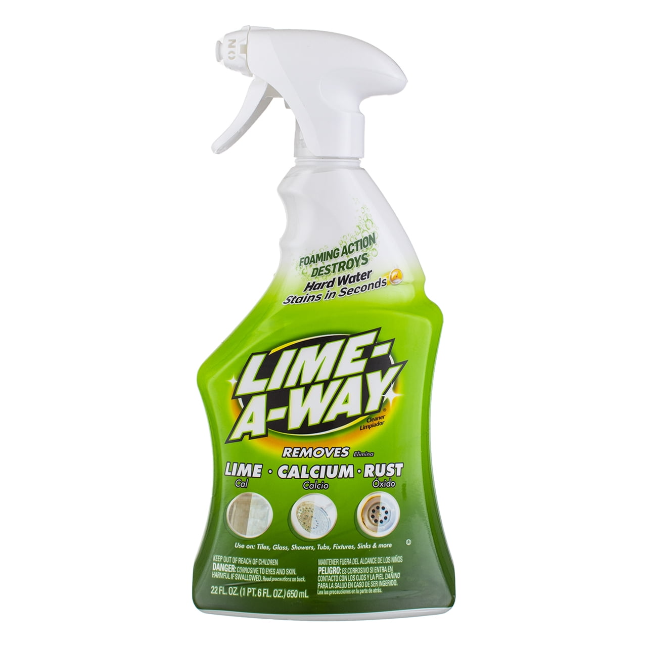 Lime-A-Way Lime Calcium Rust Cleaner, 22 oz, 2 Pack - Walmart.com