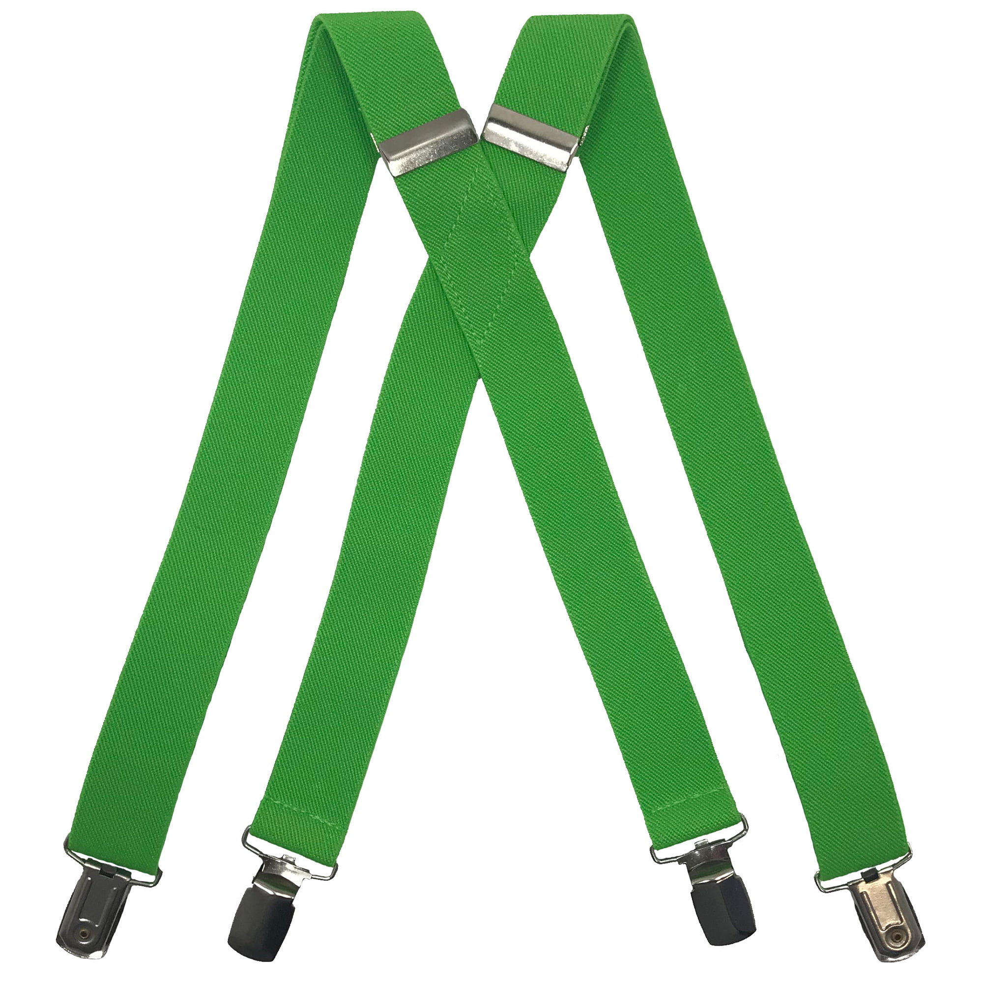 Lime Boys Suspenders 1 inch X Back Spencer J's - Walmart Business Supplies