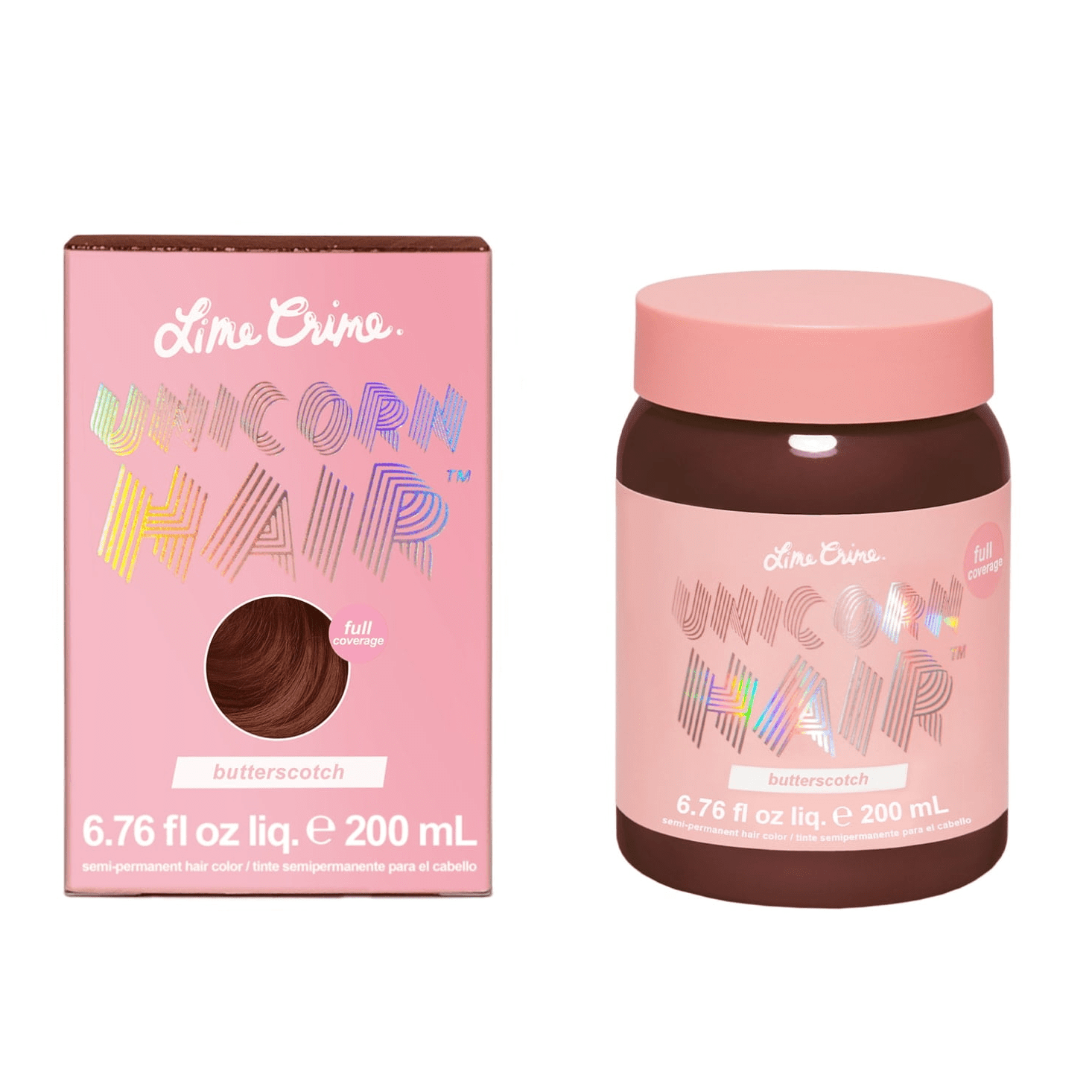 Lime Crime Unicorn Hair, Semi-Permanent Hair Color, Vegan, Full ...
