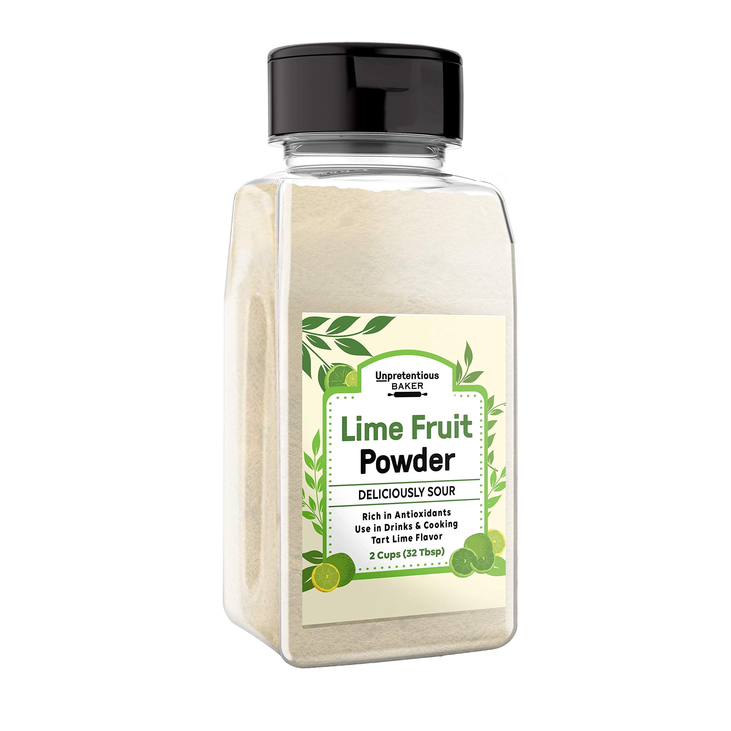 Lime Fruit Powder (2 Cups) Delicious Sour Flavor, Non-Gmo, Adds Flavor ...