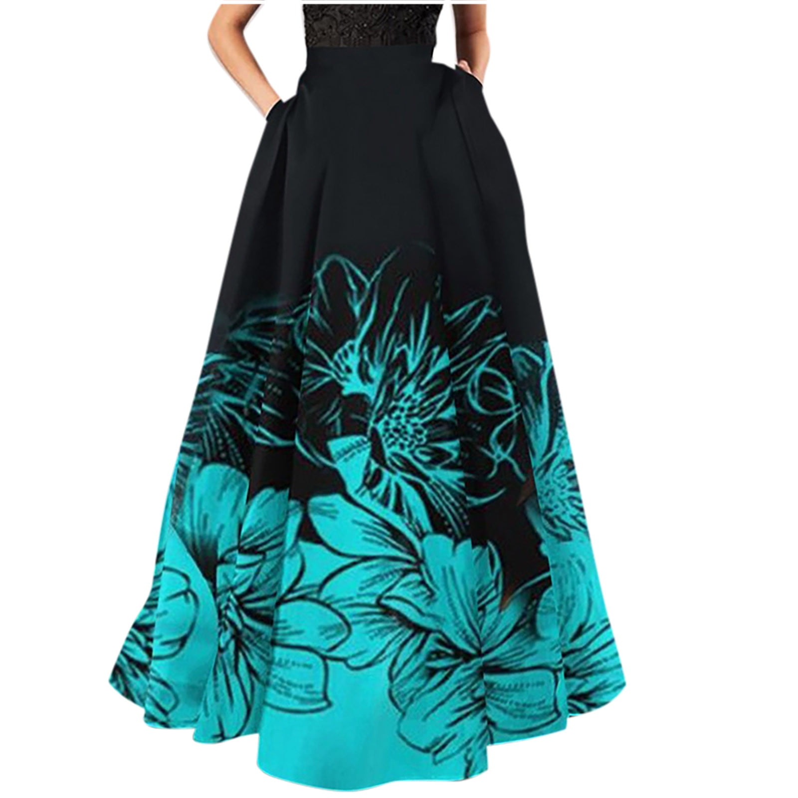 Lime Green Boho Hawaiian High Cut Tropical Beach Formal Prom Party ...