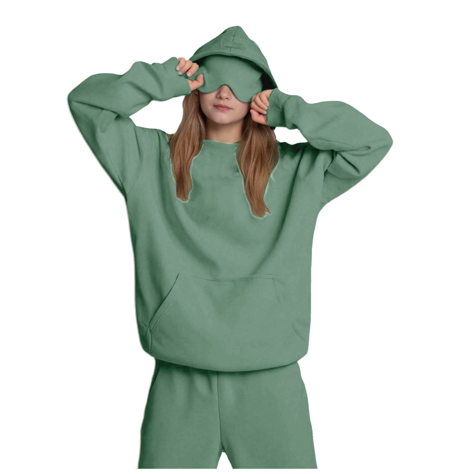 Lime Green Boy Girl Children Boy Girl Jacket Hoods Outfits Sweatshirt ...