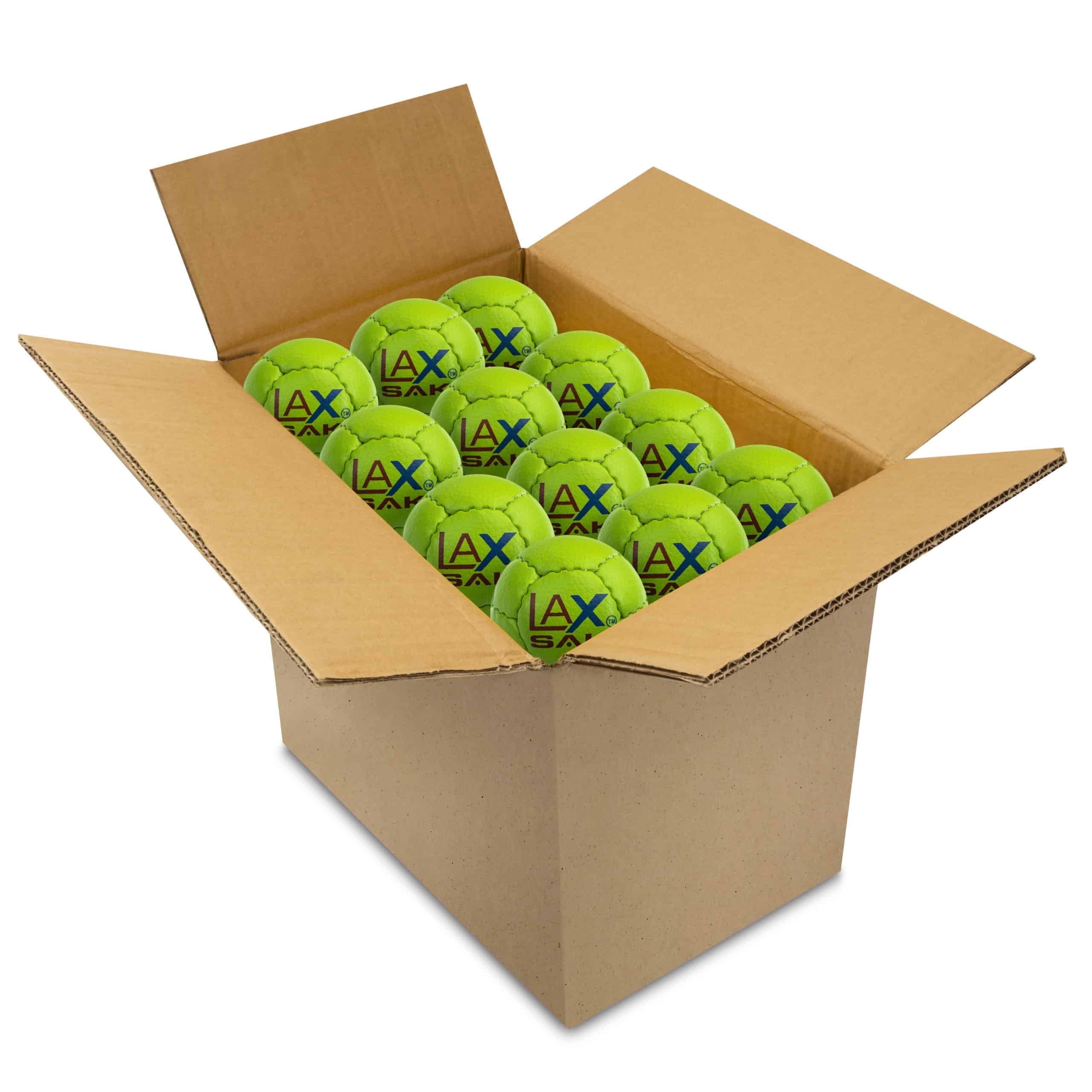 Lime Green Lacrosse Sak Balls, Case of 120 - Walmart.com