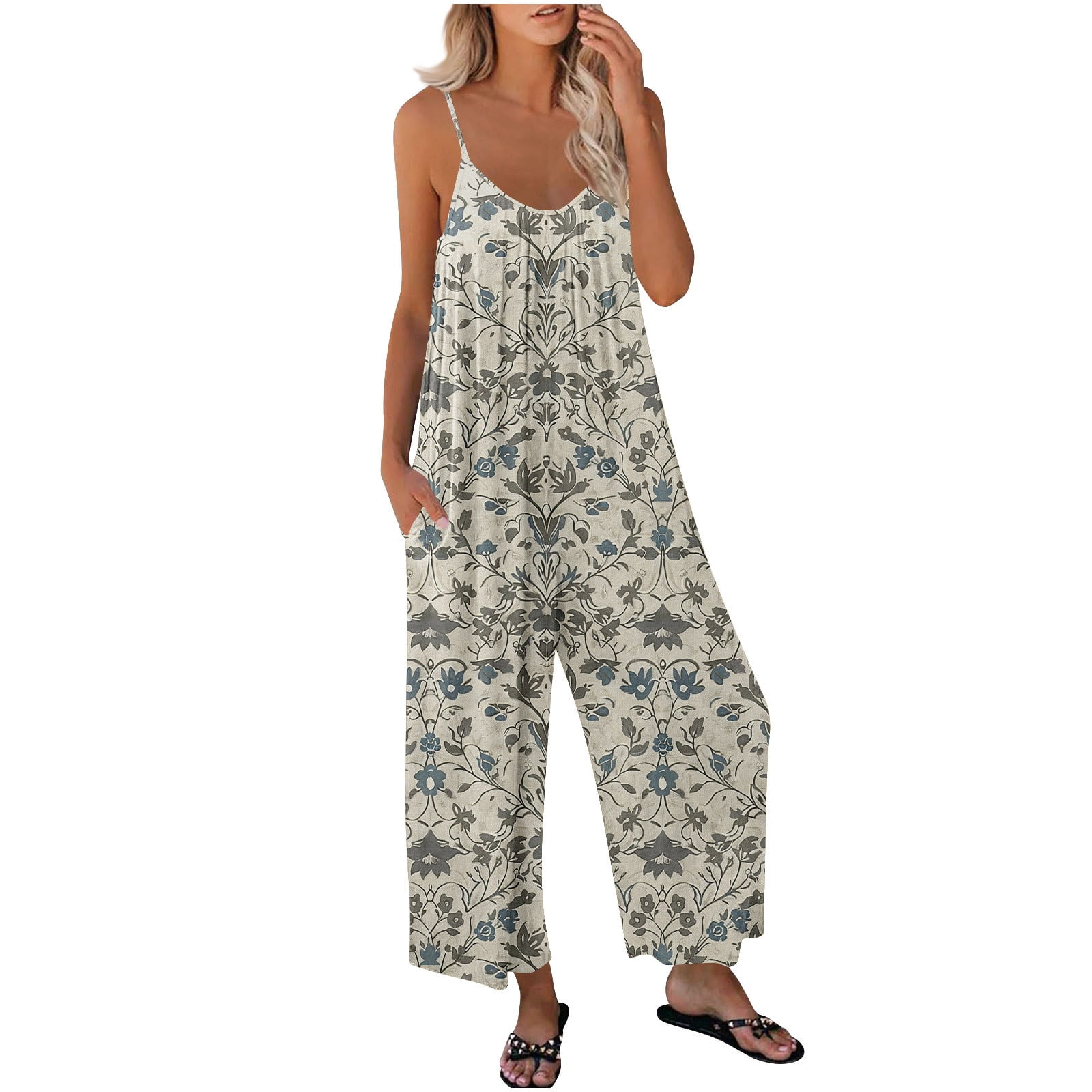 Lime Green Ladies USA Independence Day Graphic Jumpsuits Pants One ...