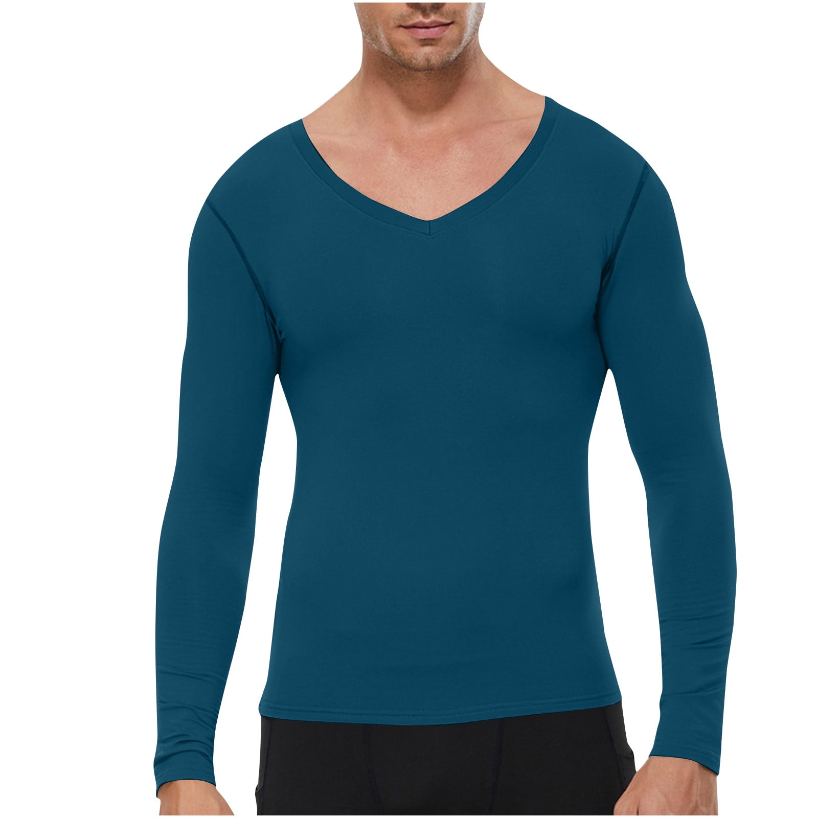 Lime Green Man Work Out Athletic Running T Shirts Long Sleeve Tee Tops ...