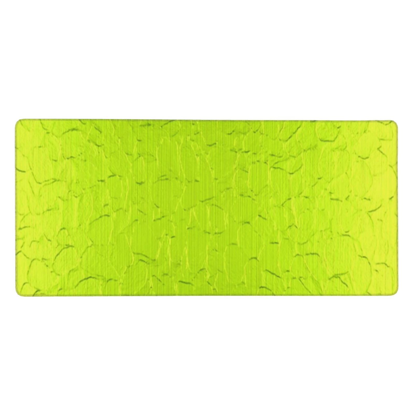 Lime Green Modern Abstract Background Mousepad Large Mouse Pad Desk Pad ...