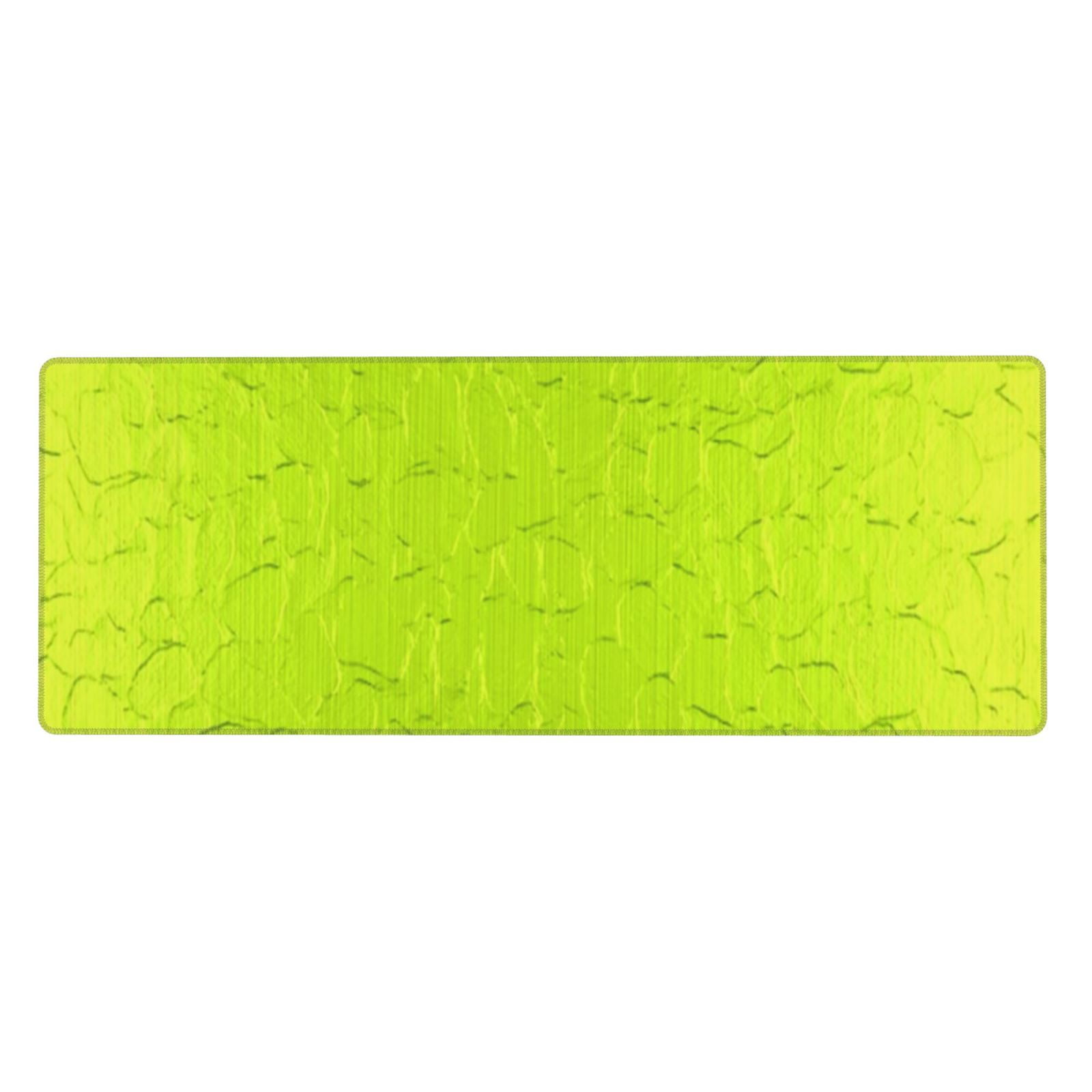 Lime Green Modern Abstract Background Mousepad Large Mouse Pad Desk Pad ...