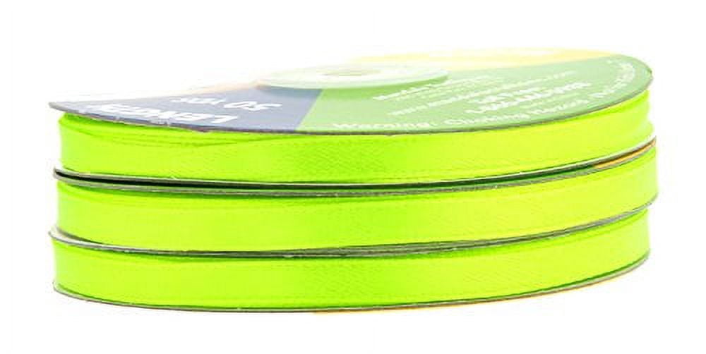 Lime Green Satin Ribbon 1/4 Inch 150 Yards for Gift Wrapping, Weddings ...