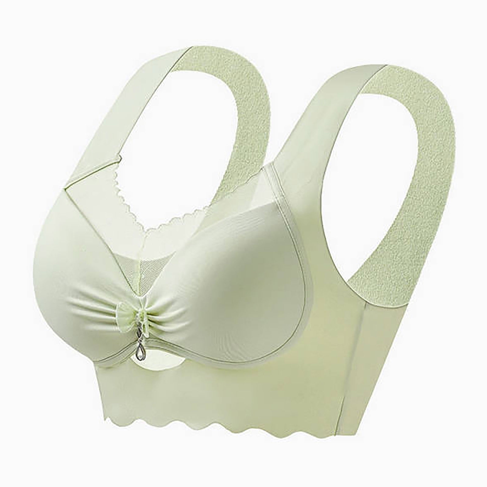 Lime Green Strapless Bra for Women Backless Lace Spandex Tube Bustier Going Out Seamless Cami ...