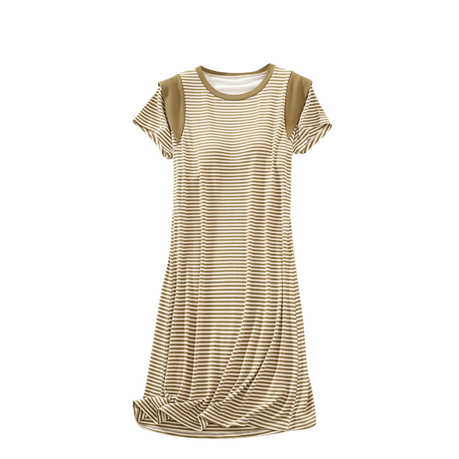 Lime Green Teen Girls Rayon Dresses for Women Sleeveless Short Sleeve ...