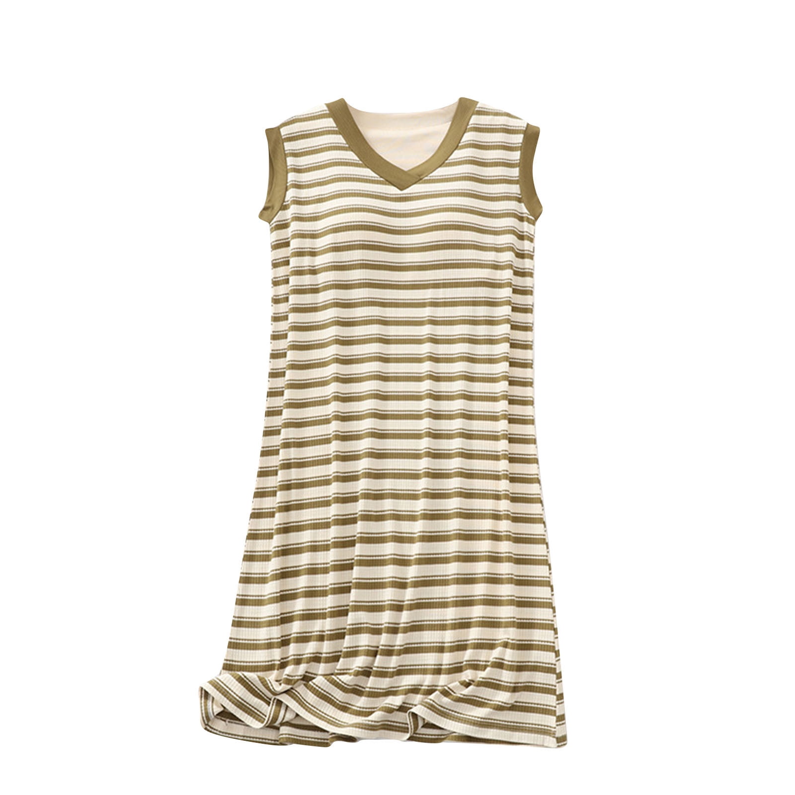 Lime Green Womens Rayon Dresses for Women Sleeveless Loose Fit Camisole ...