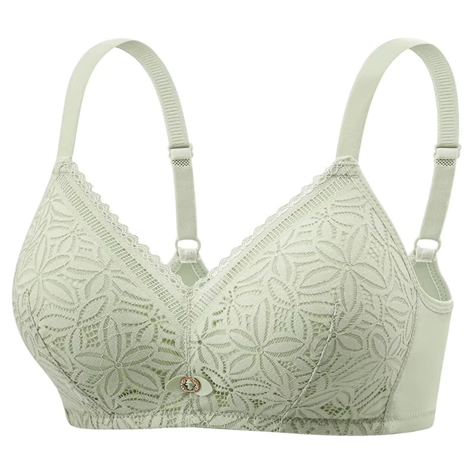 Lime Green for Women Lace Spandex Loose Fit Thin Seamless Wireless ...
