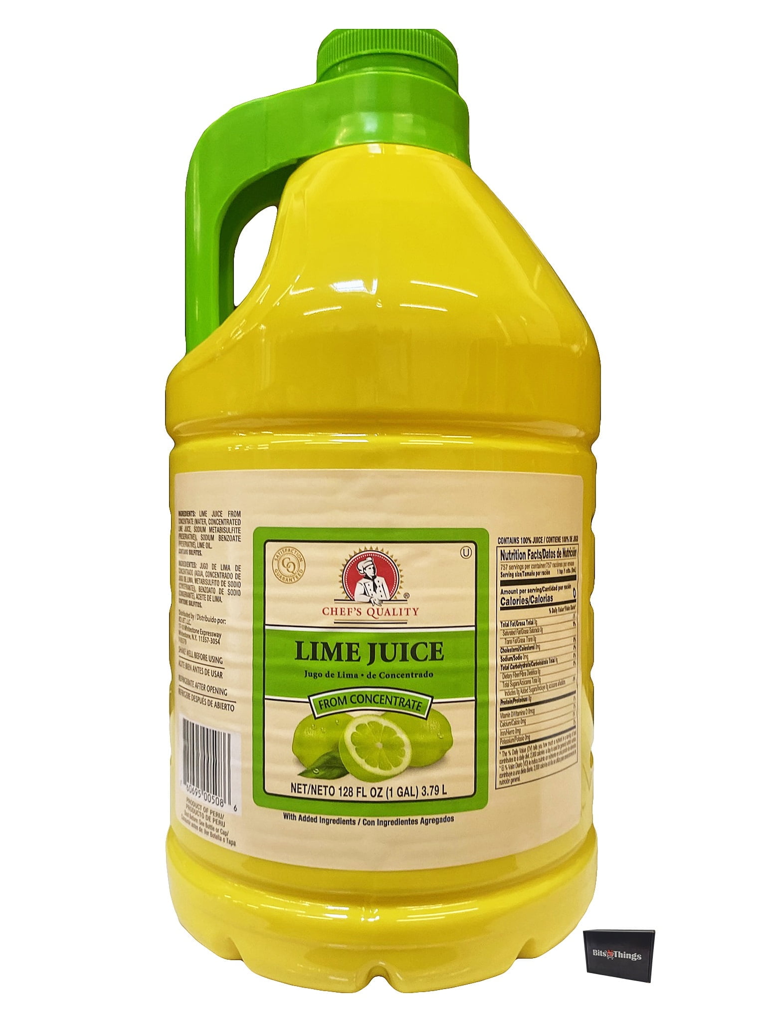 Real Lime Juice Concentrate, 1 Gallon (128 Oz.) - Pack of 1 - Walmart.com