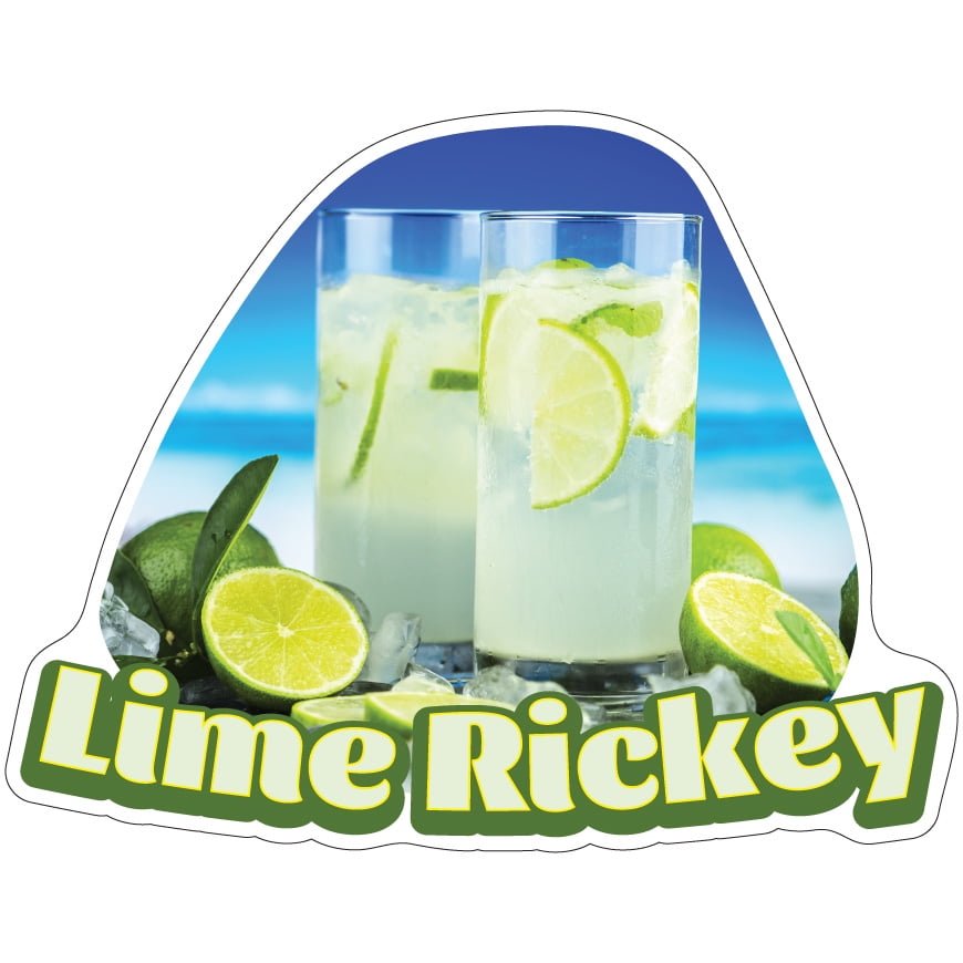 Lime Rickey 16" Decal Concession Stand Food Truck Sticker - Walmart.com