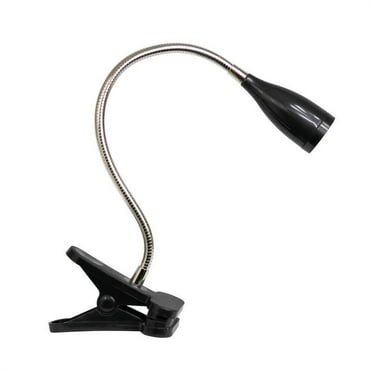Black Bendable Clip-on Style Mini Desk Lamp - Walmart.com