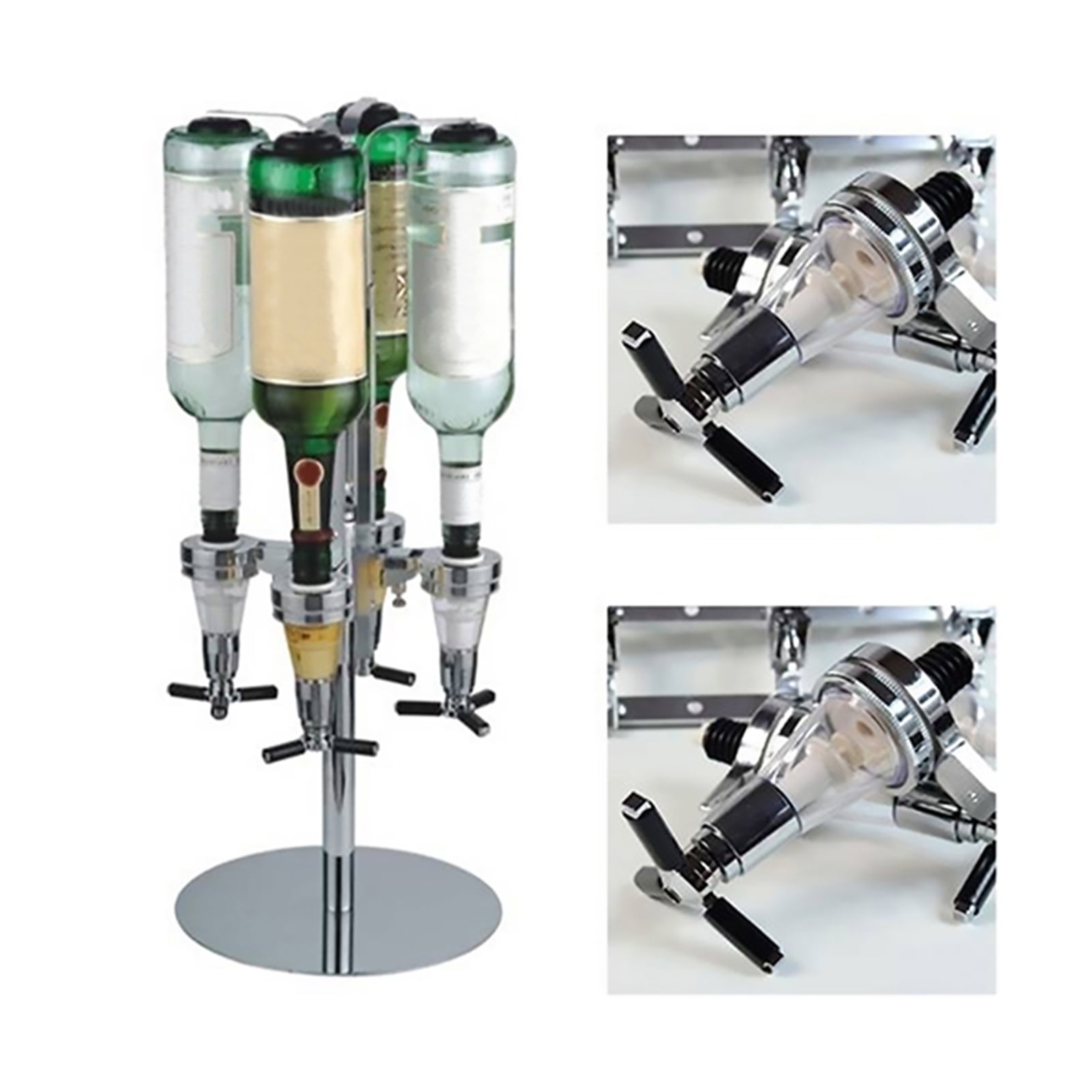 Limei 1 Pack Liquor Dispenser, Alcohol Rotating Dispenser Wine Beer ...