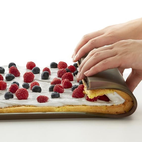 Limei 1 Pack Swiss Roll Mold- Silicone Baking Sheet Mat Jelly Roll Pan ...