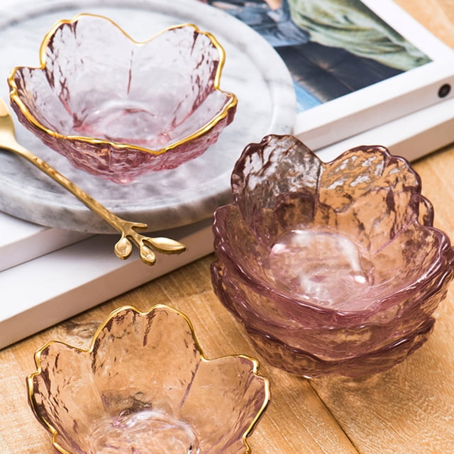 Limei 1Pc Glass Bowls - 3.3 inch Mini Prep Bowls Serving Bowls Glass ...