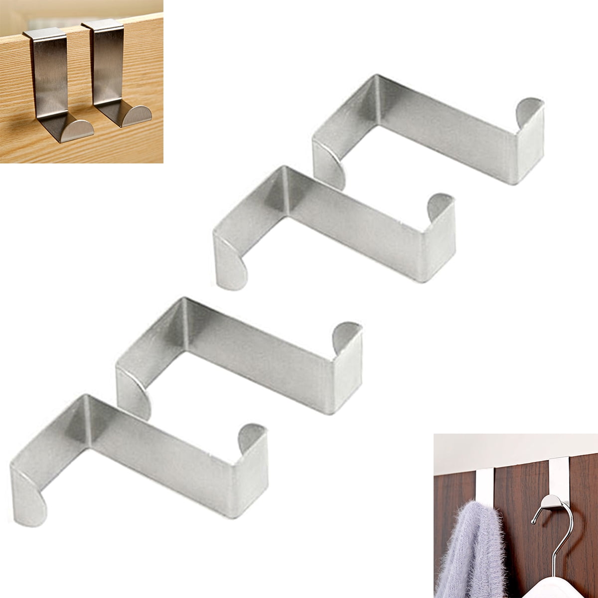 Limei 4 Pack Add-On Storage Hook Accessory for Garage Ceiling Storage ...
