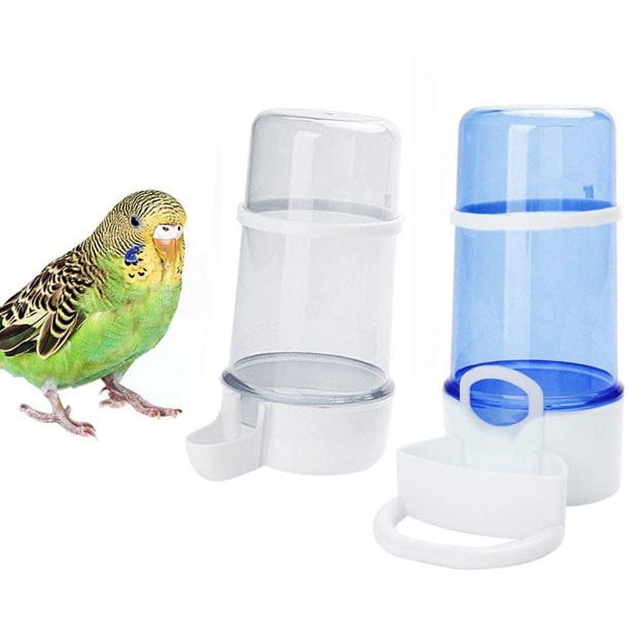 Limei Automatic Bird Feeder Bird Water Bottle 415ml Drinker Clear Food ...