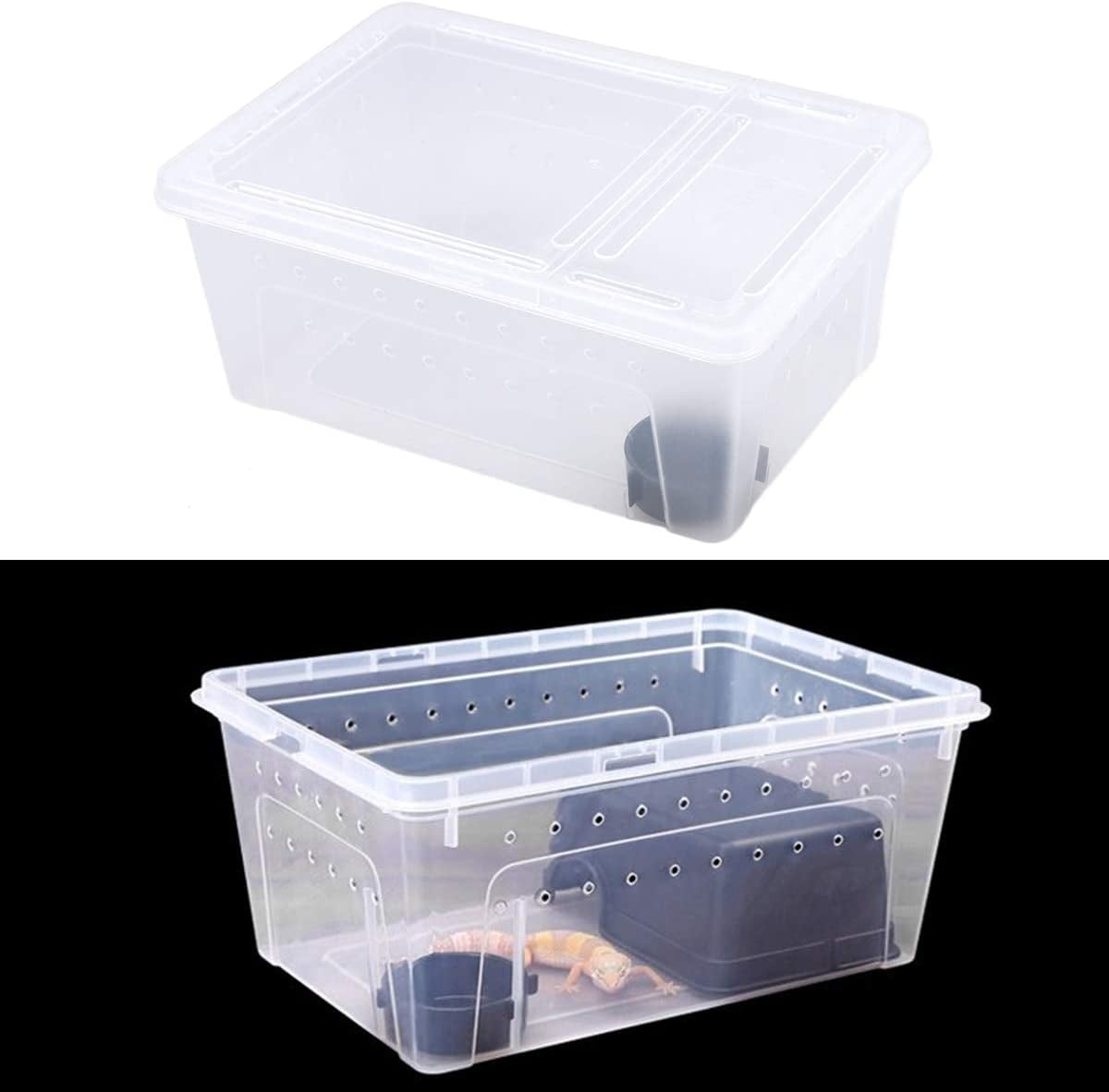 Limei Breeding Box Reptile-Turtle Enclosure-Plastic Storage Case ...