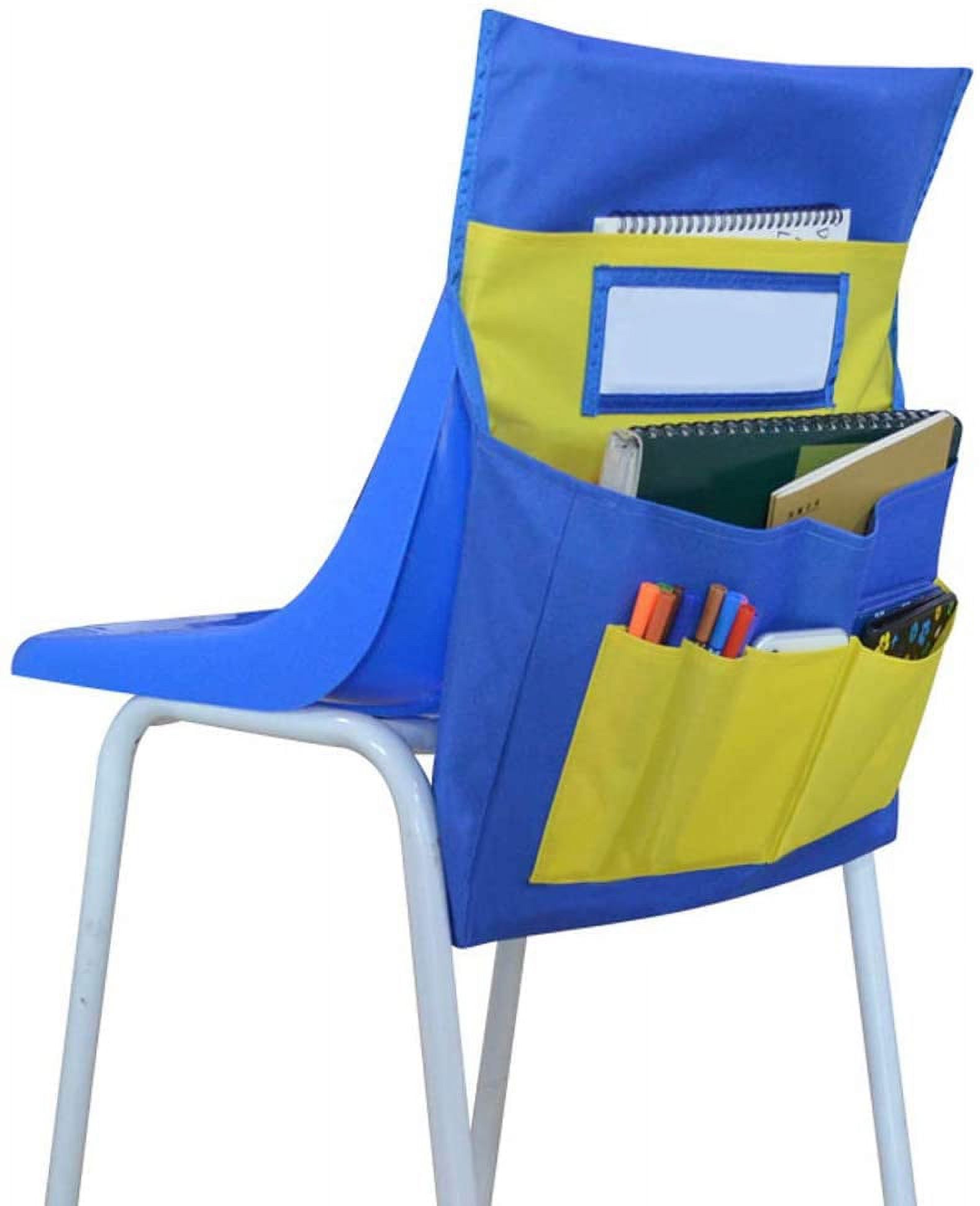 Limei Chairback Buddy Pocket Chart, Kids School Supplies Chair Pockets ...