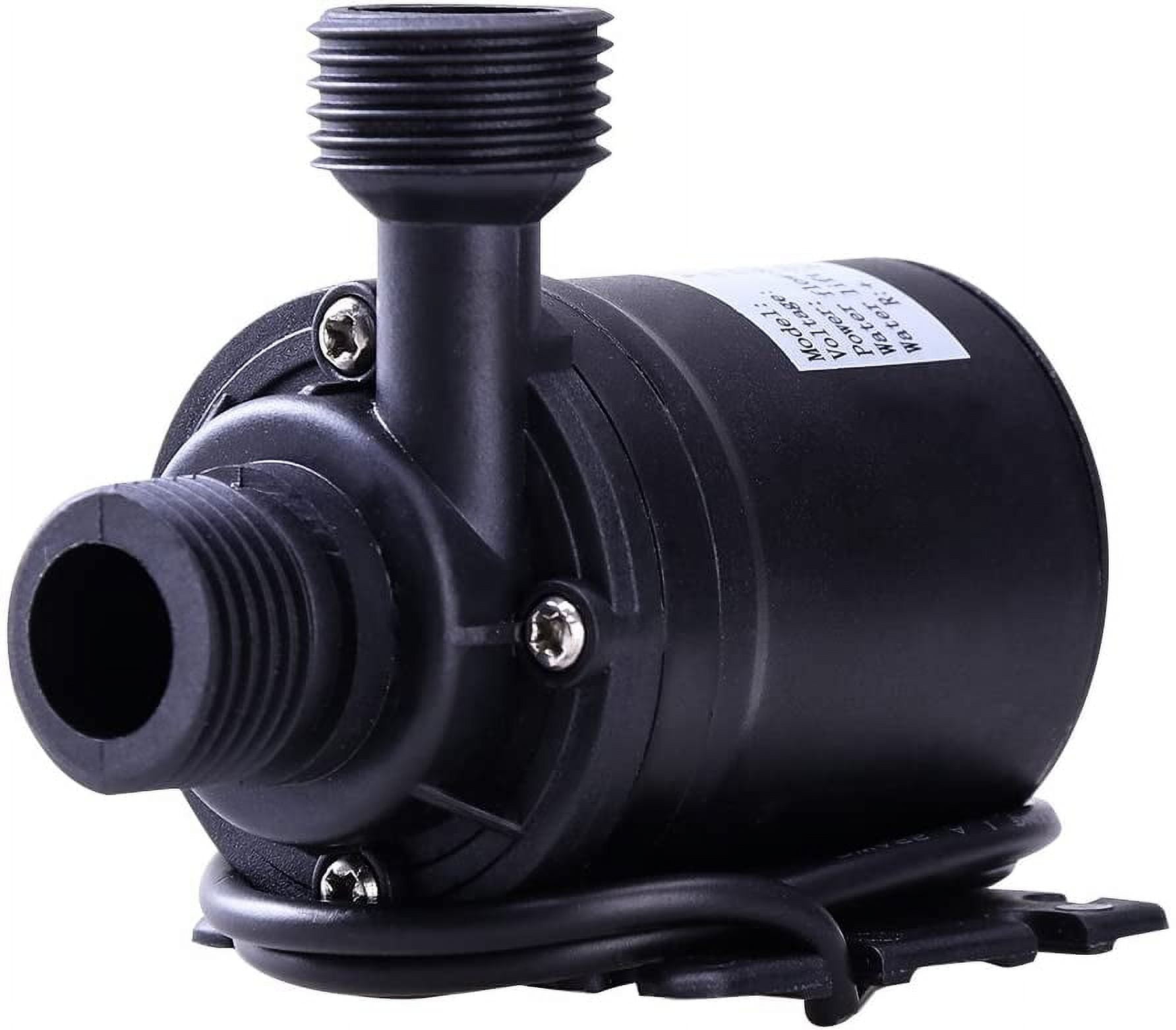 Limei DC 24V Brushless Submersible Water Pump 800L/H 5M for Fountain ...