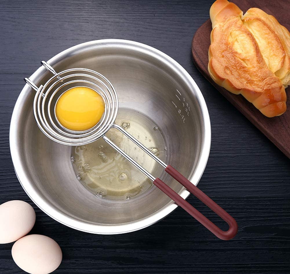 Limei Egg Separator, Filter Egg Whites and Yolks Strainer Divider ...
