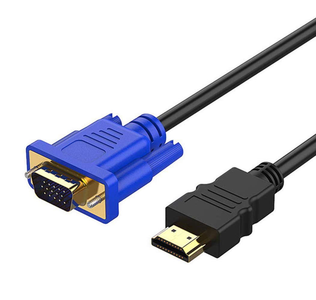 Limei Gold Male To VGA HD 15 Male 15Pin Adapter Cable 1 8M 1080P ONLY ...