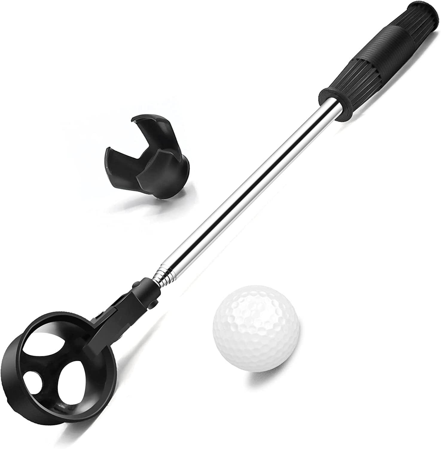 Limei Golf Ball Retriever, Stainless Telescopic Extendable Golf Ball ...