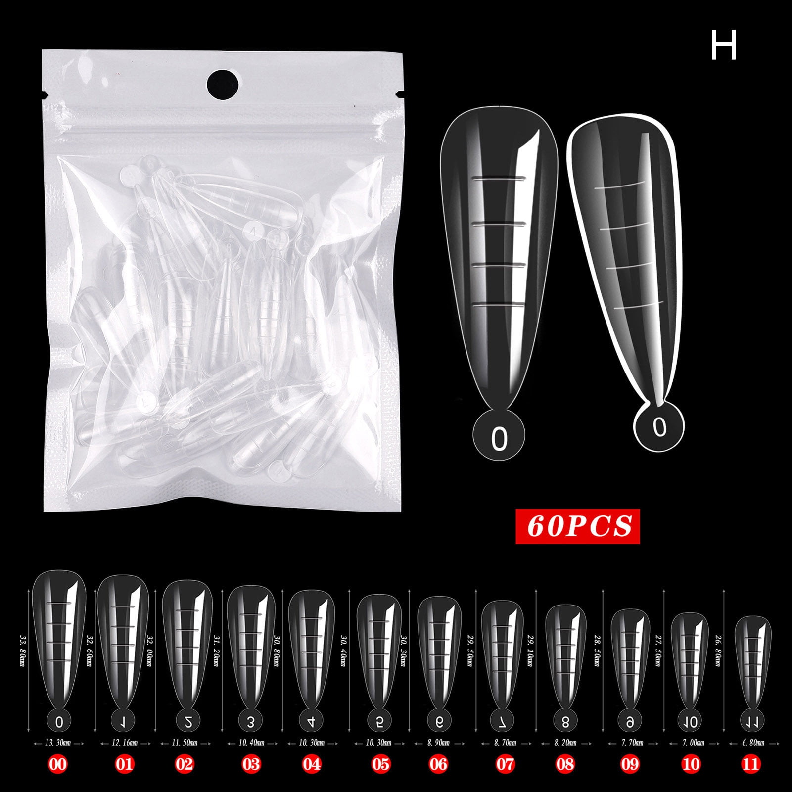 Limei Good Fake Nails Quick Building Nail Supplies Decorative - Walmart.com