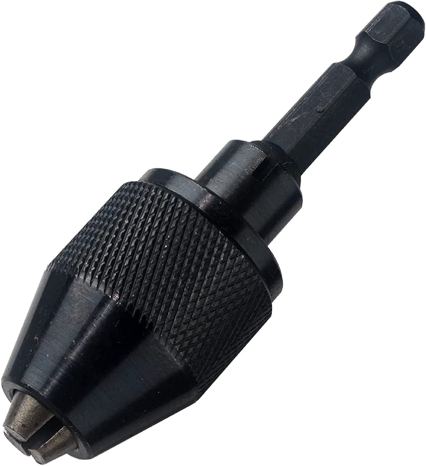 LIMEI Keyless Chuck Conversion Adapter, 1/4” Hex Shank, Converts ...