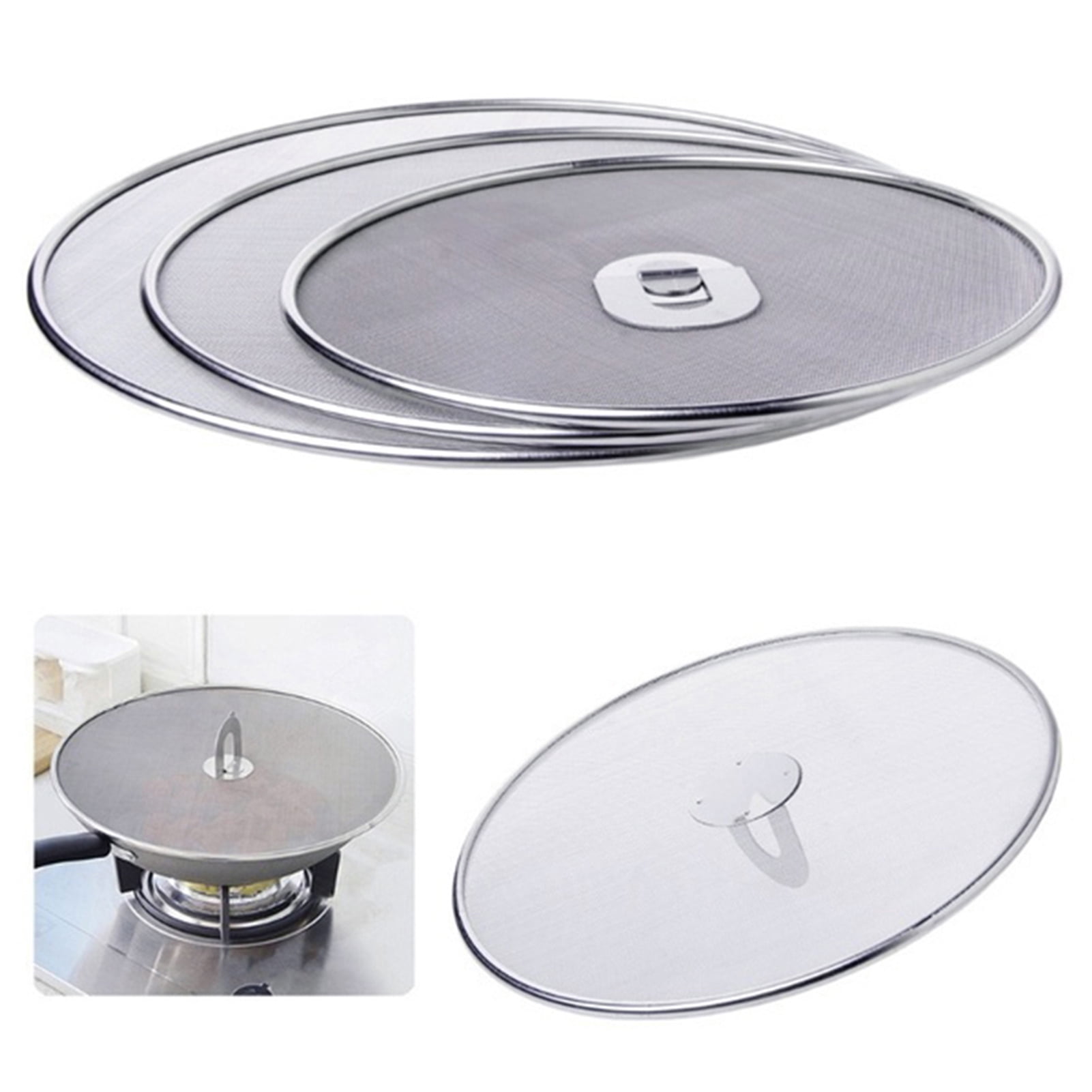 Limei Kitchen Grease Splatter Guard - Frying Pan Splatter Screen for ...