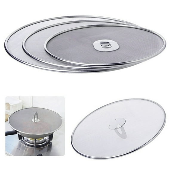Limei Kitchen Grease Splatter Guard - Frying Pan Splatter Screen for ...