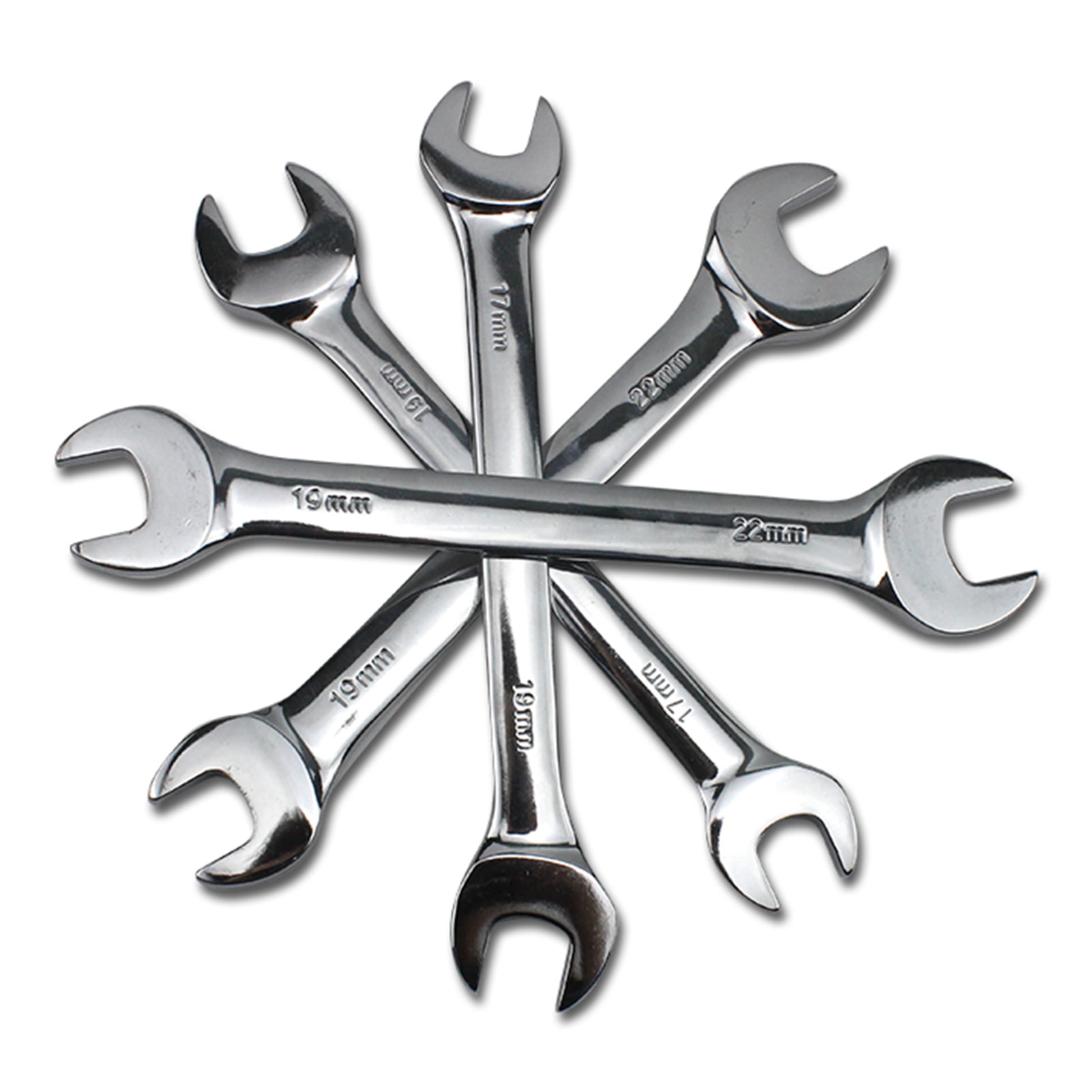 Limei Metric Double Open End Wrench Chrome Plated, 11mm x 13mm ...