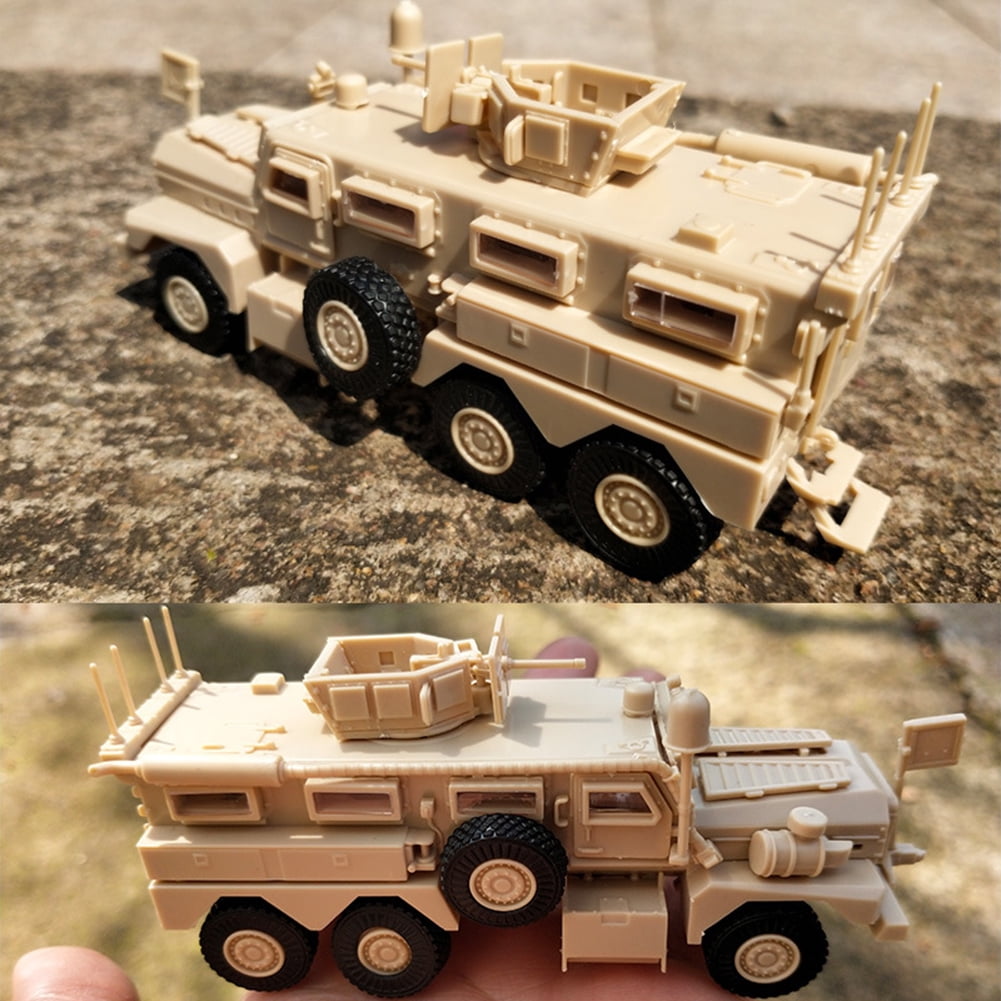 Limei 1:72 Scale Military 6X6 Puma Truck DIY Model, Pretend Play Army ...