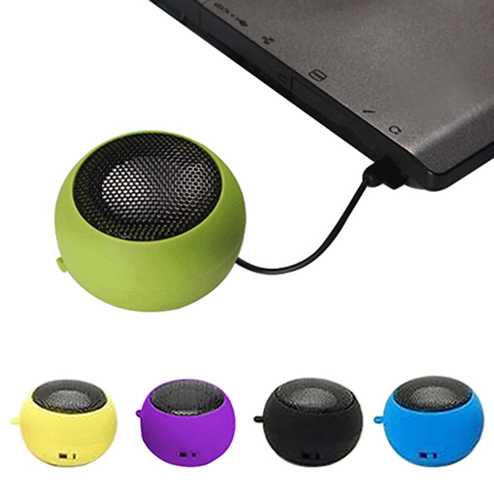 Limei Mini Bass Speaker Portable Plug in Speaker with 3 5mm Aux Audio ...