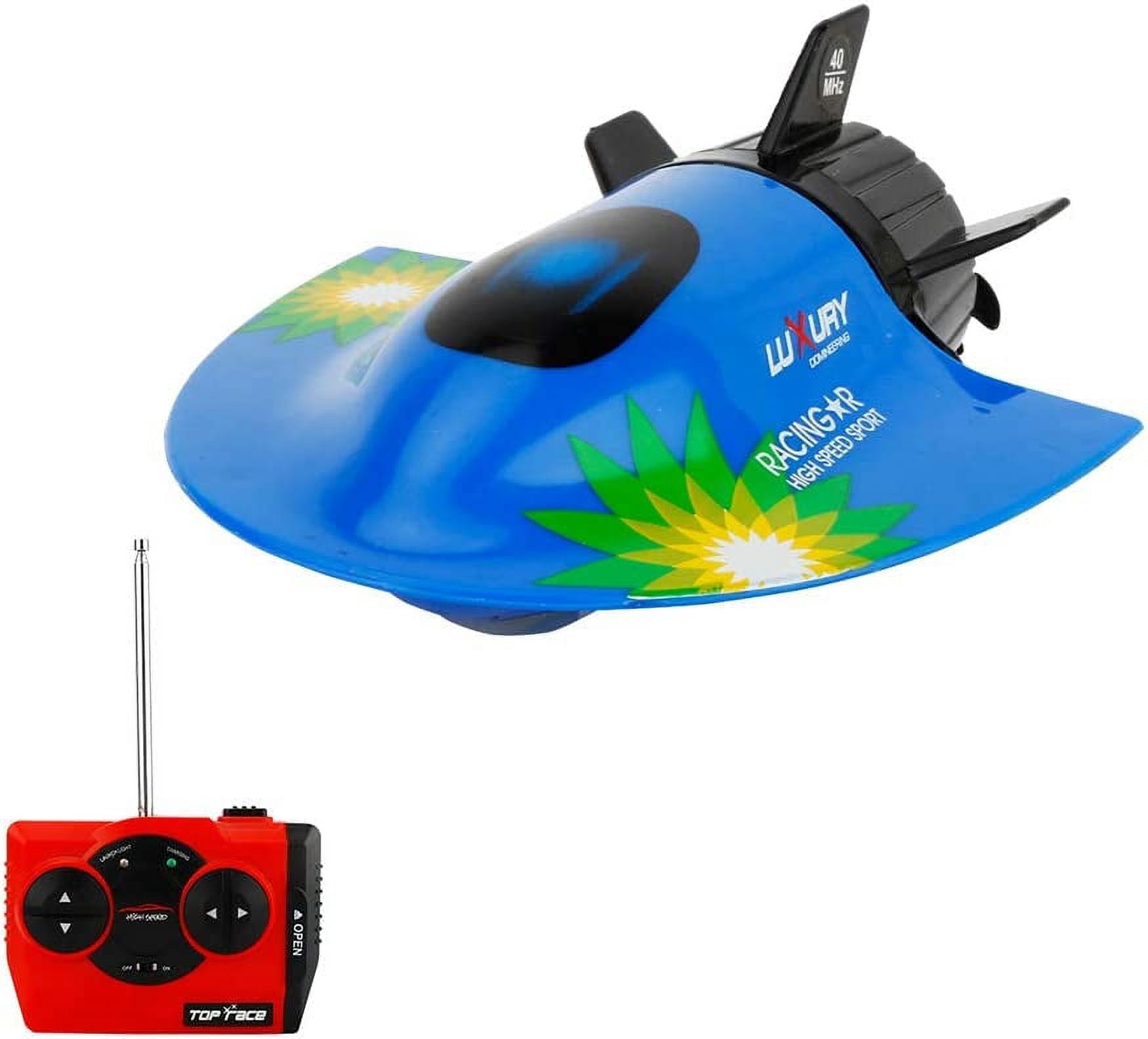 Limei Mini RC Submarine Boat, Remote Control Waterproof Diving Toy for ...