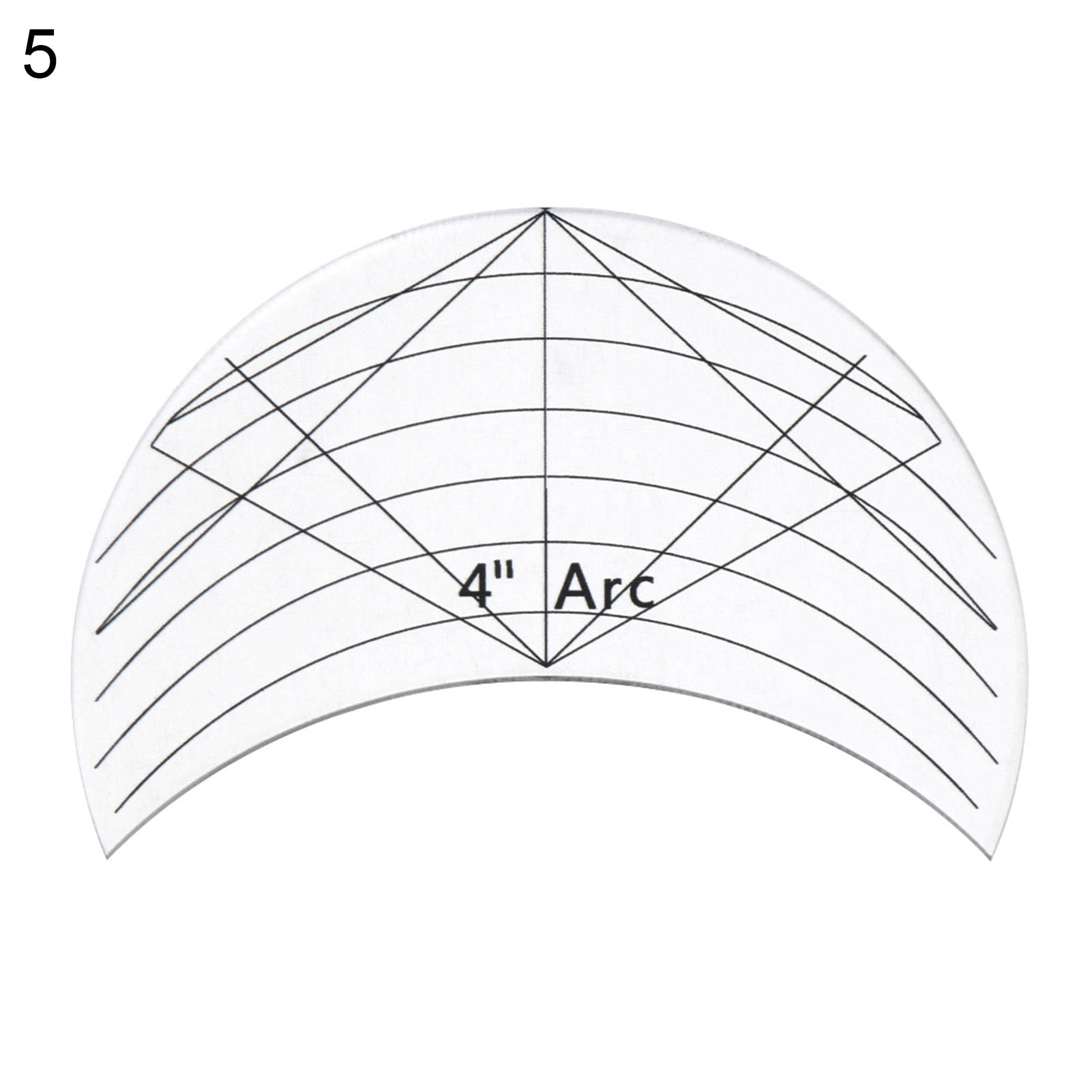 Limei Patchwork Ruler DIY Quilting Template Sewing Machine Ruler ...