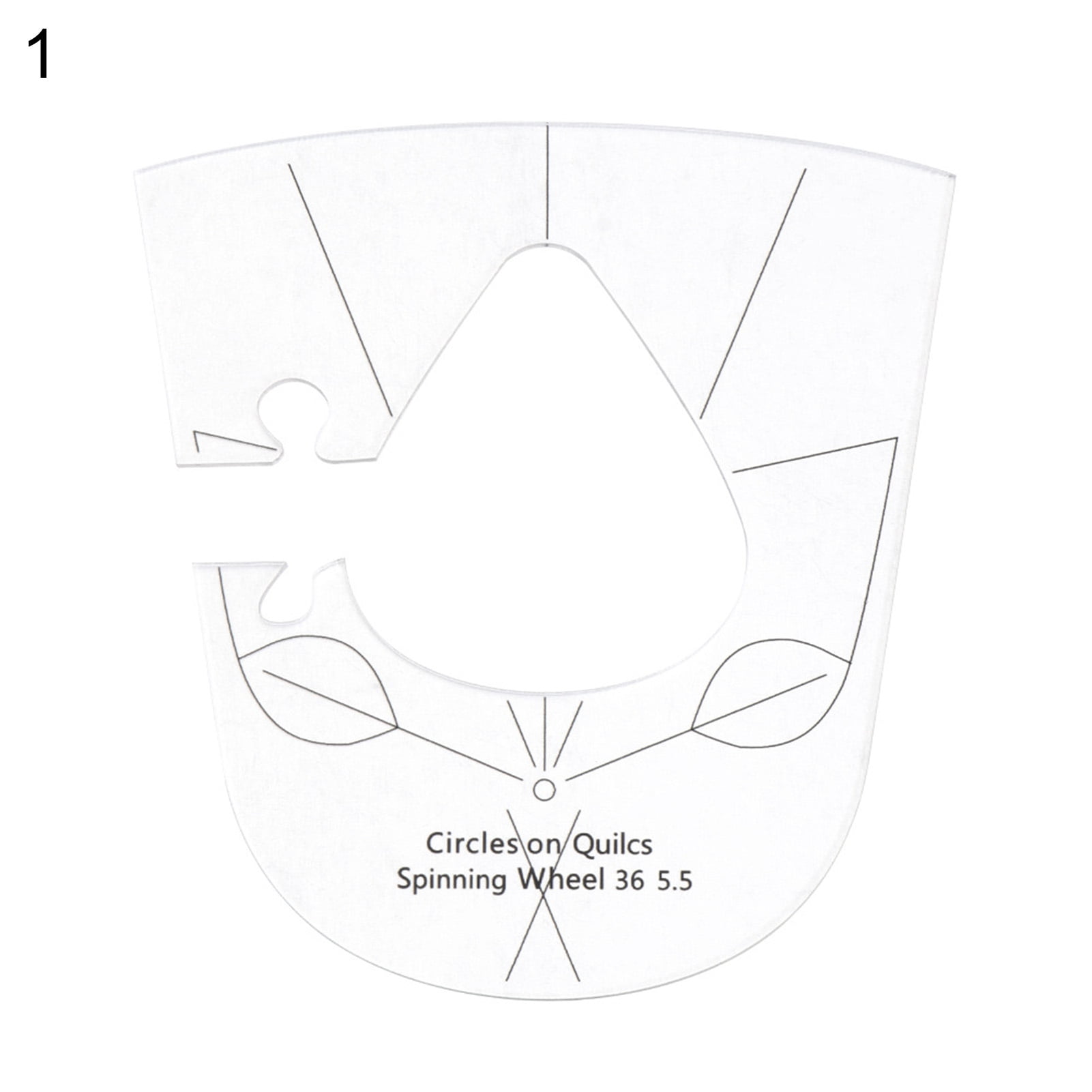 Limei Patchwork Ruler DIY Quilting Template Sewing Machine Ruler ...